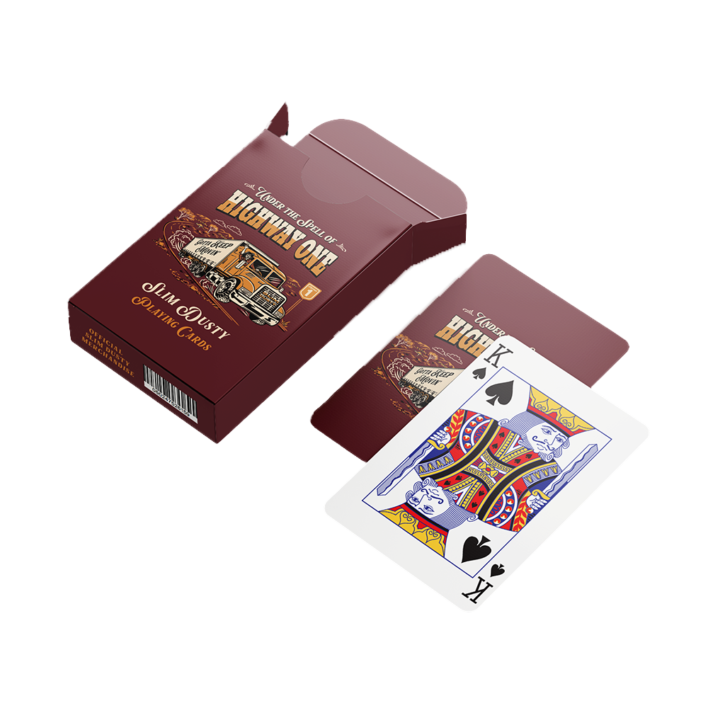 Under The Spell Of Highway One Playing Cards | Slim Dusty Store - Slim ...