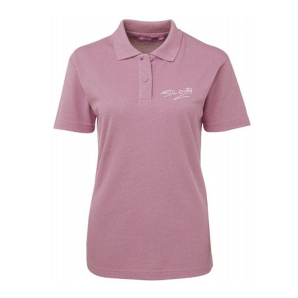 Signature Ladies Pink Polo Shirt | Slim Dusty Store – Slim Dusty ...